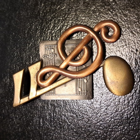 Jewelry | Vintage Musical Brooch | Poshmark